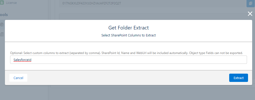 Extracting A Csv Listing Of Ids For A Sharepoint Folder