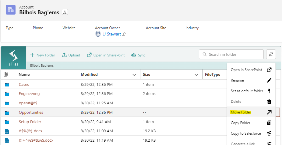 Copying/Moving Items to different SharePoint Locations in the UI