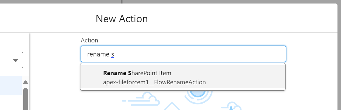 Rename Flow Action